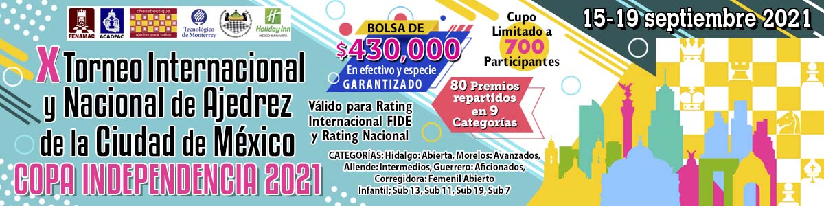 X Torneo Internacional Y Nacional Abierto De Ajedrez De La Ciudad De ...